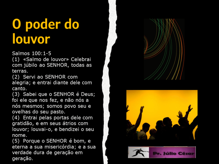 Estudo sobre o louvor – Júlio César Medeiros